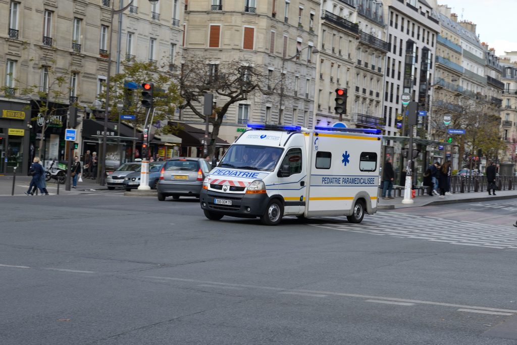 Vehicule en intervention. SAMU de Paris - AGEPS ( Agence Générale des ...